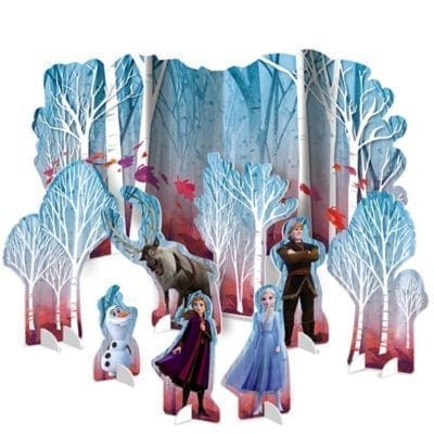 Frozen 2 Table Decorating Kit 9pc Birthday Party Supplies - The Party Place