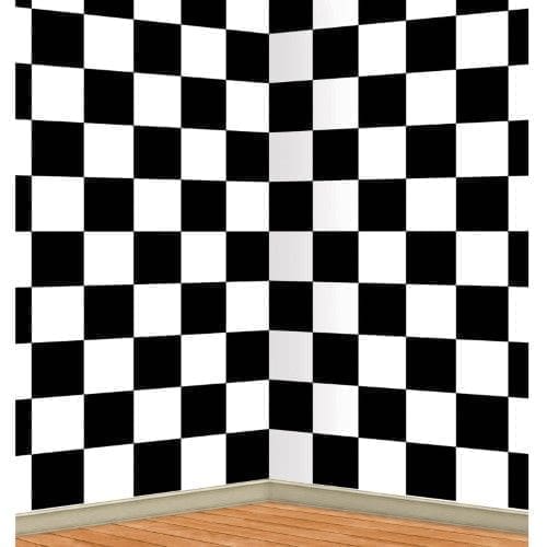 Checkered Backdrop - The Party Place